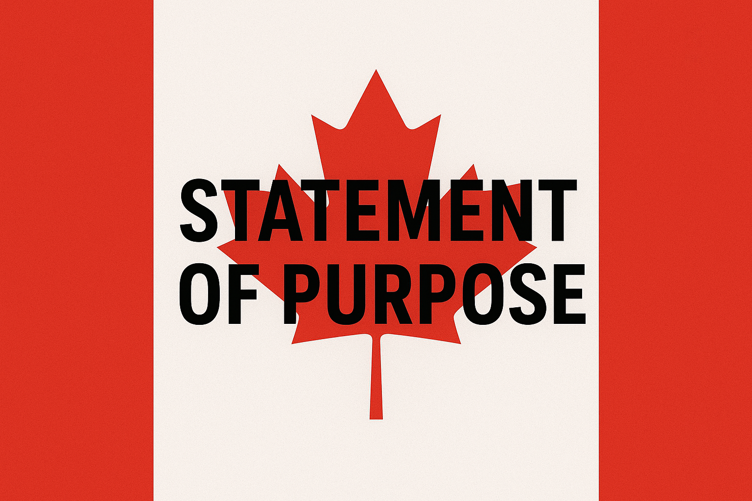 How to write a strong Study Plan (Statement of Purpose) for a Study Permit